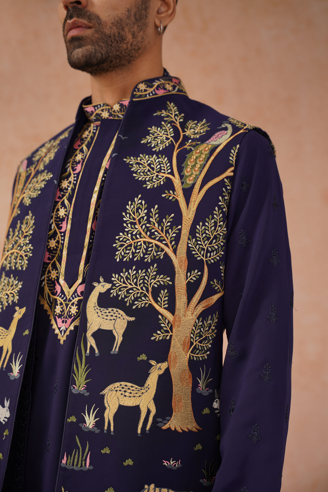 Tanay Jacket Kurta Set with dupatta – Kalpraag